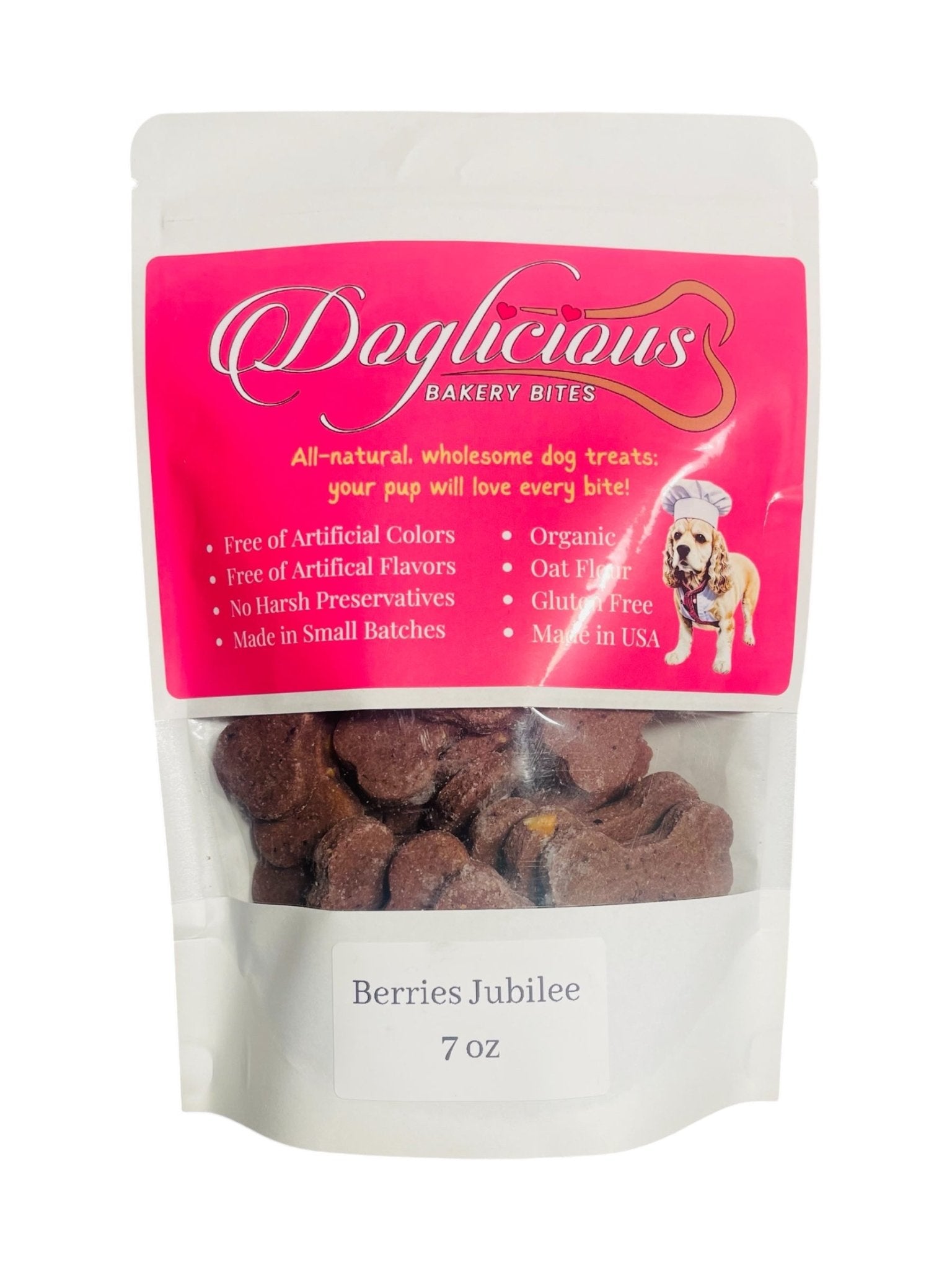 Triple Berry and Peanut Butter – Doglicious Bakery Bites